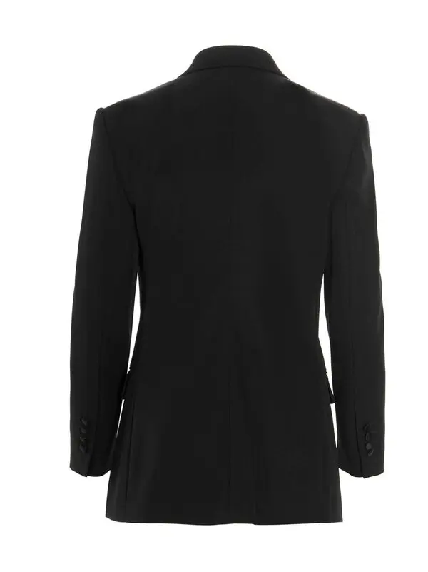 Dolce & Gabbana Padded Shoulders Double-breasted Blazer Jacket