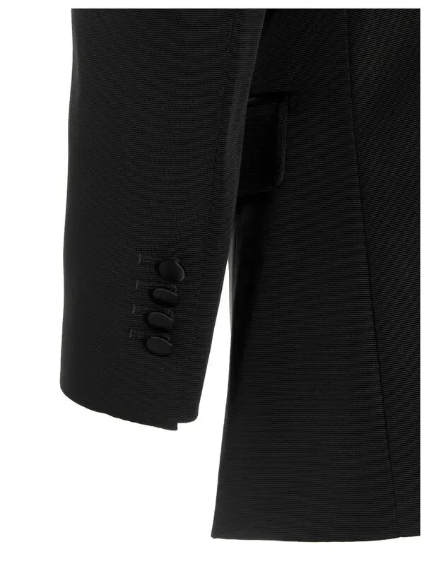 Dolce & Gabbana Padded Shoulders Double-breasted Blazer Jacket