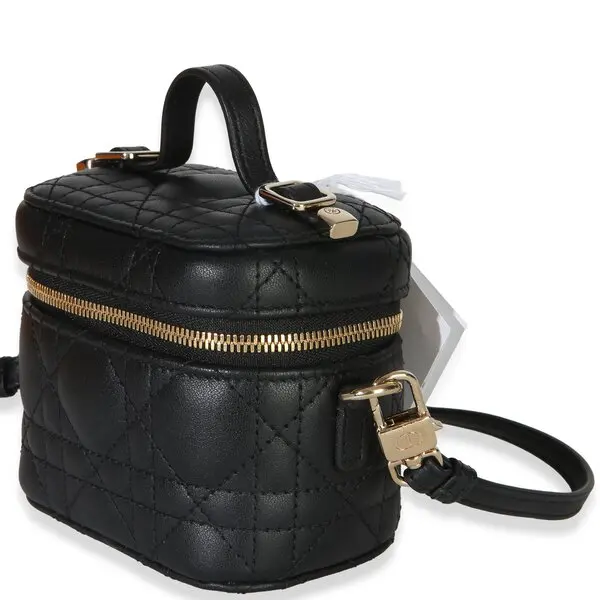 Dior Micro Lady Vanity Case In Lambskin