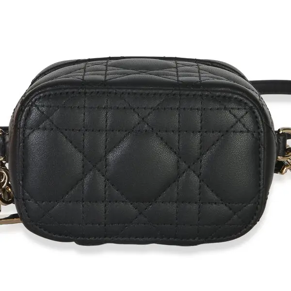 Dior Micro Lady Vanity Case In Lambskin