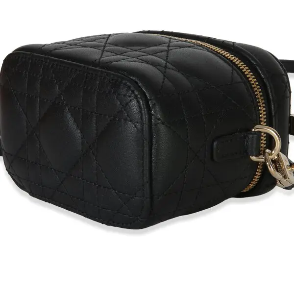 Dior Micro Lady Vanity Case In Lambskin