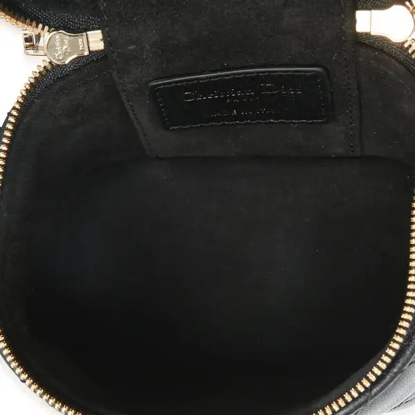 Dior Micro Lady Vanity Case In Lambskin