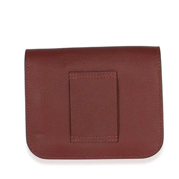 Hermès Constance Slim Wallet - Red