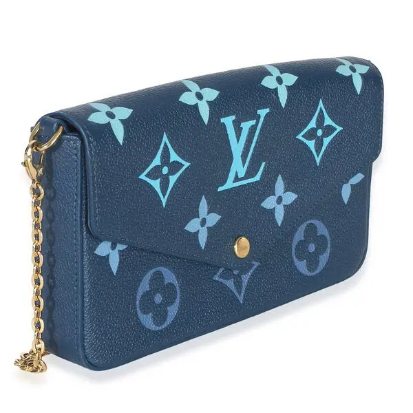 LOUIS VUITTON Gradient Giant Monogram Empreinte Felicie Pochette