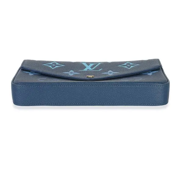 LOUIS VUITTON Gradient Giant Monogram Empreinte Felicie Pochette