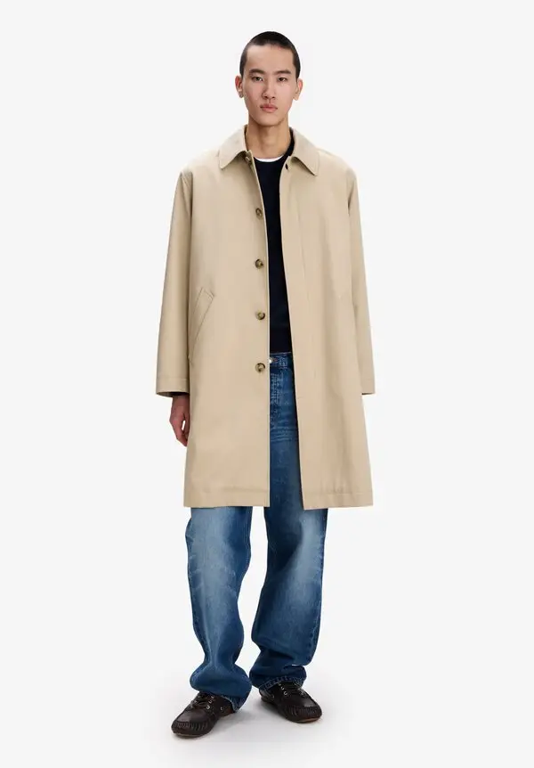 A.p.c. Cotton Gabardine Mac