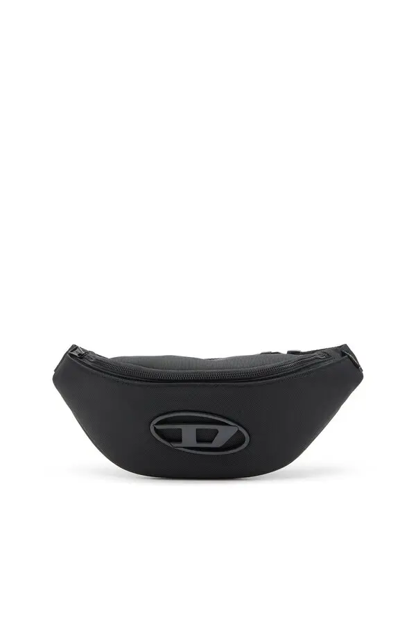 DIESEL® Belt Bag With Oval D Logo - Black