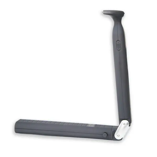Perry Ellis Foldable Rechargeable Back Hair Trimmer For Hard To Reach Grooming - Grey
