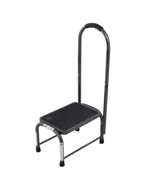 COSTWAY Non-slip Handy Support Step Stool With Handle, 330 Lbs Load Capacity