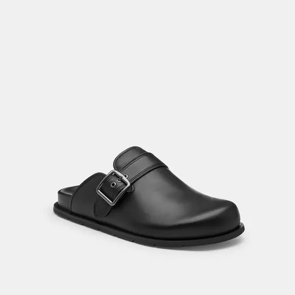 COACH OUTLET Buckle Clog - Black