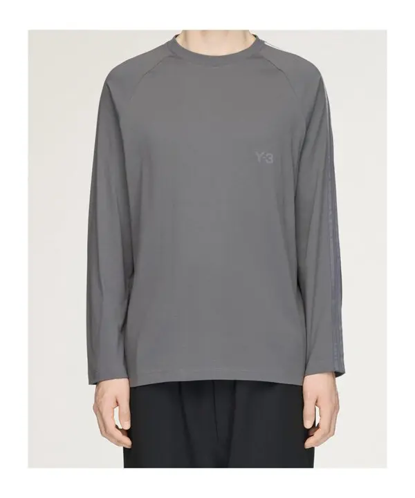 Y3 Oversized Gradient Stripes Long Sleeve T-shirt