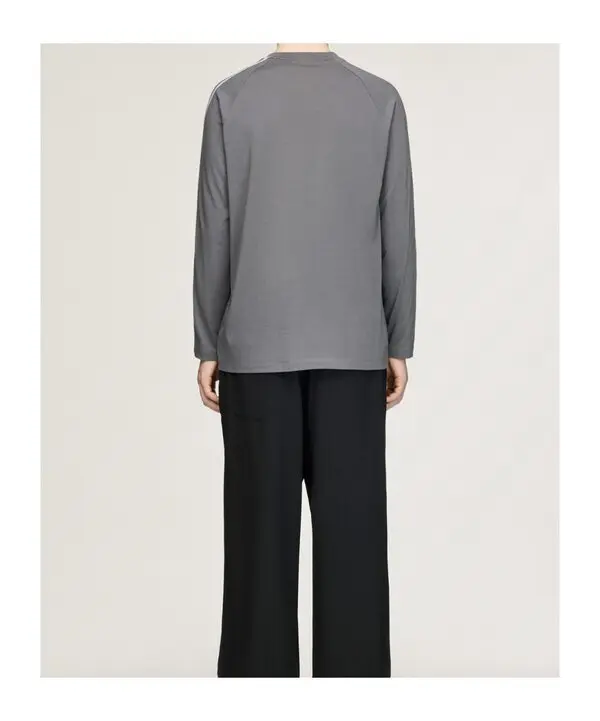 Y3 Oversized Gradient Stripes Long Sleeve T-shirt