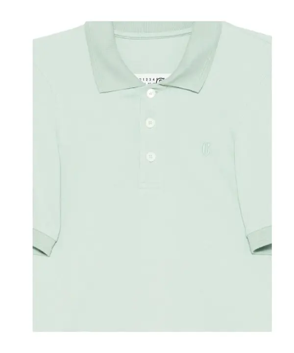 MAISON MARGIELA Embroidered Logo Polo Shirt
