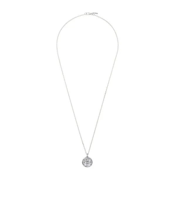 Emanuele Bicocchi Cable Pendant Necklace - Silver