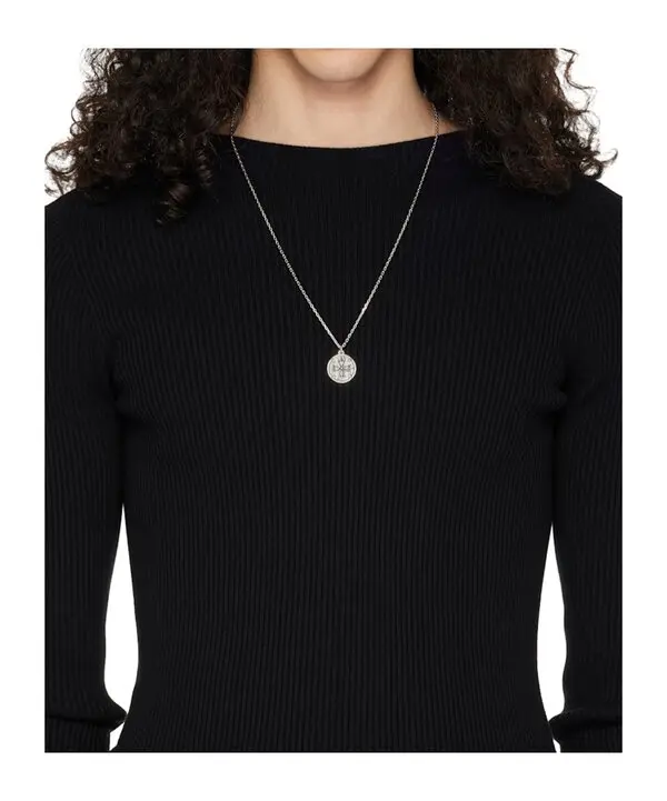 Emanuele Bicocchi Cable Pendant Necklace