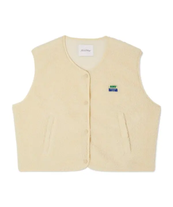 American Vintage Fleece Vest - No