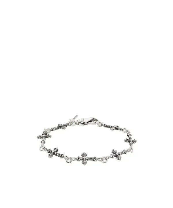 Emanuele Bicocchi Avelli Multi Cross Bracelet - Gray