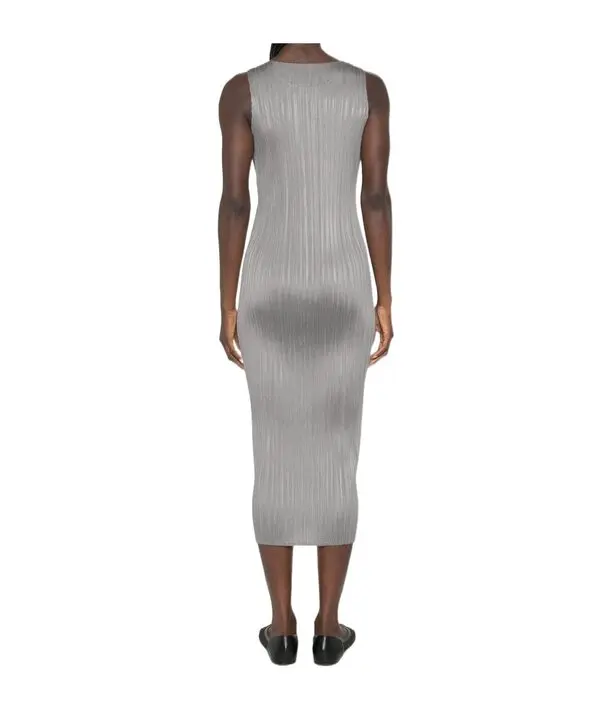 PLEATS PLEASE BY ISSEY MIYAKE Plissé-effect Midi Dress