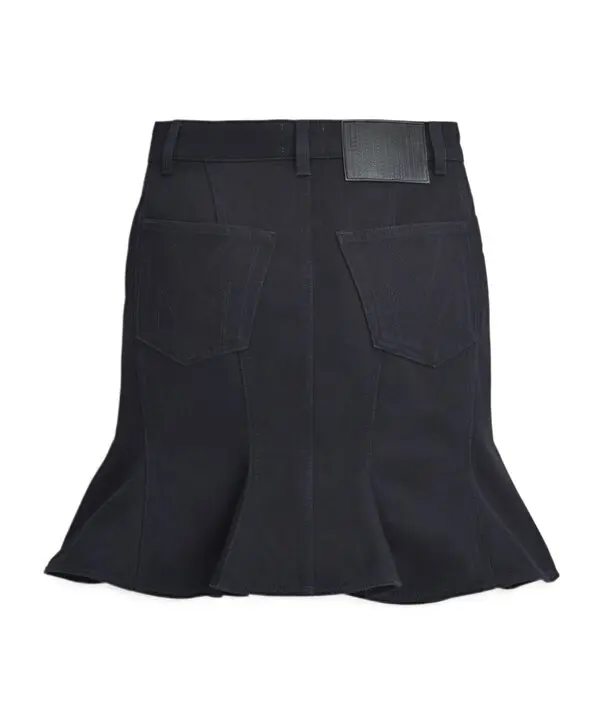 Marc Jacobs High-waisted Fluted Cotton Skirt