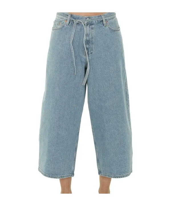 SAMSOE SAMSOE Saharper Wide-leg Jeans - Gray