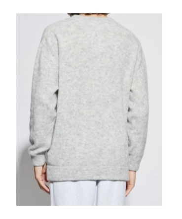 American Vintage Logo Patch Pullover - Gray