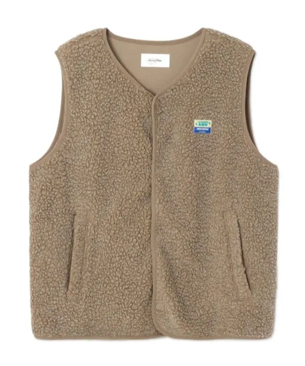 American Vintage Hoktown Gilet - Brown