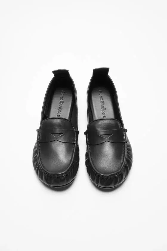 Acne Studios Penny-slot Leather Loafers