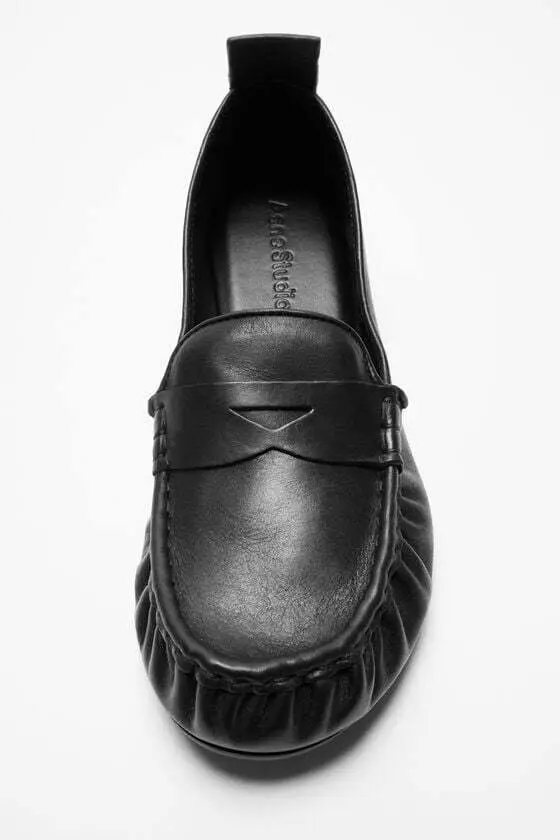 Acne Studios Penny-slot Leather Loafers