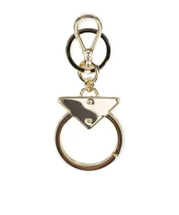 Prada Logo Keychain