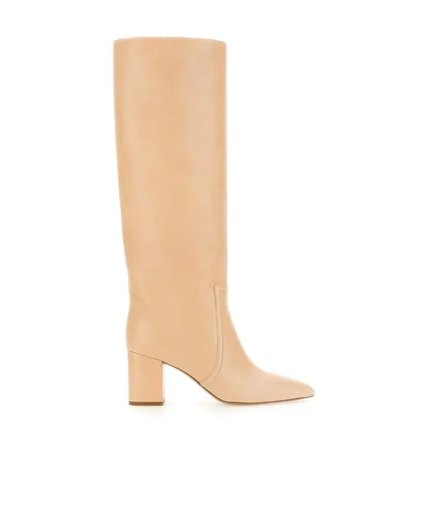Paris Texas Knee High Boots - Nude