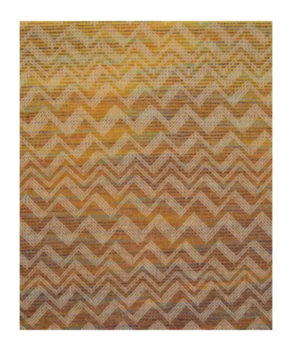 Missoni Zig-zag Striped Fringed Throw