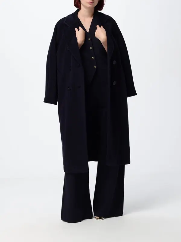Max Mara Double Breasted Belted Coat