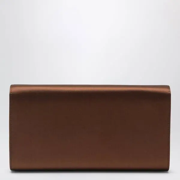 ROGER VIVIER Efflorescence Clutch In Satin