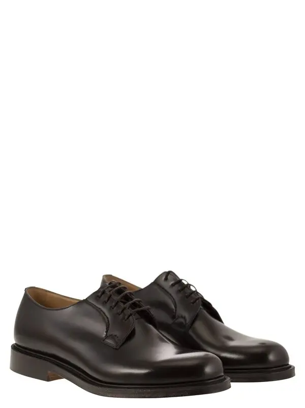 Church's Shannon Polished Binder Derby Light Ebony