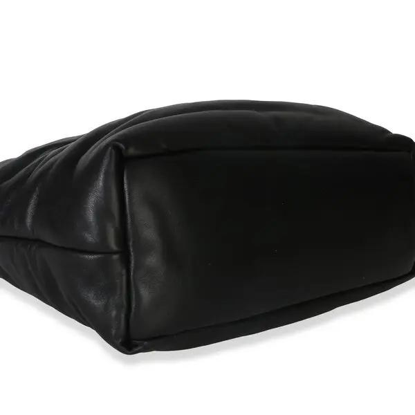 Saint Laurent Puffy Nappa Logo Tote