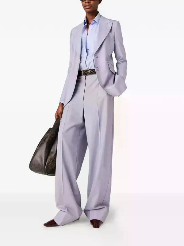 Stella McCartney Belt-loops Trousers - Purple