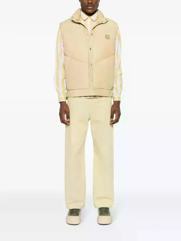 Maison Kitsuné Bold Fox Head Quilted Gilet