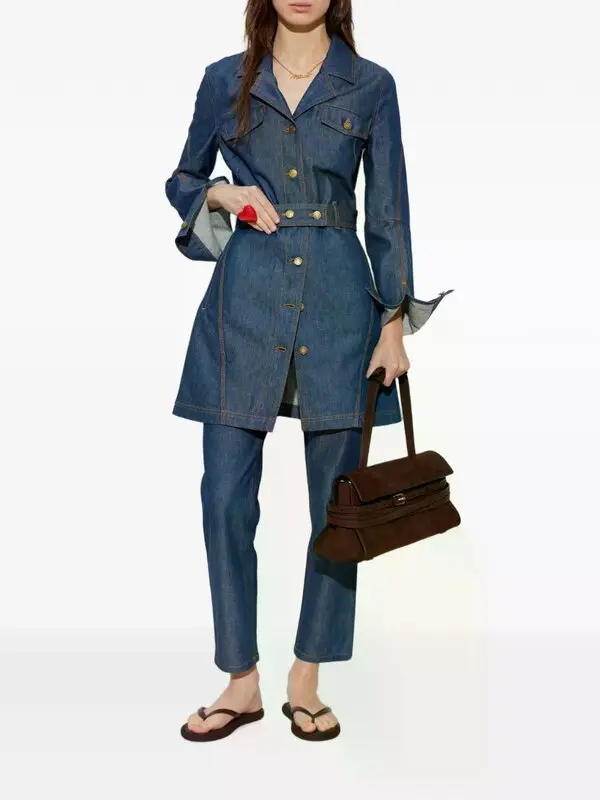 Moschino Patch Tapered Jeans