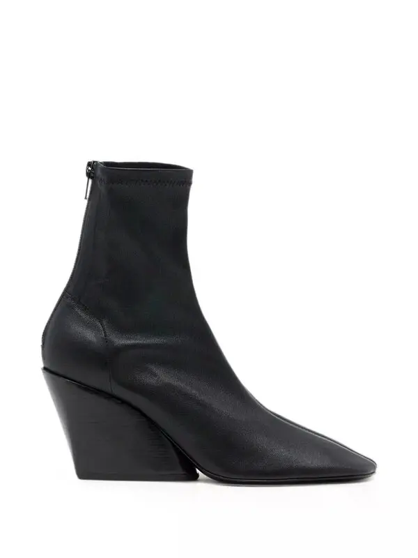 Proenza Schouler Slant Wedge Boots - Black