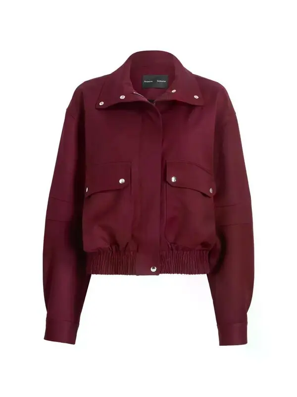 Proenza Schouler Wool Gabardine Aviva Jacket