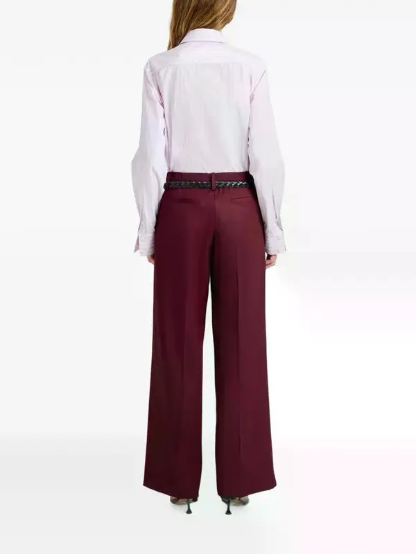 Proenza Schouler Halima Wool Gabardine Pants