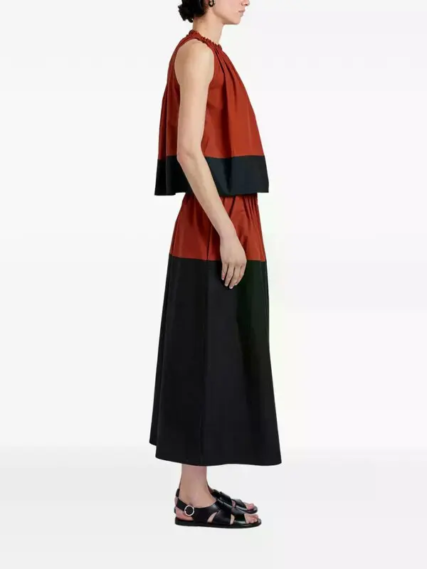 Proenza Schouler White Label Sleeveless Poplin Top