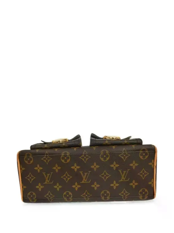 LOUIS VUITTON Monogram Manhattan Tote Bag - Brown