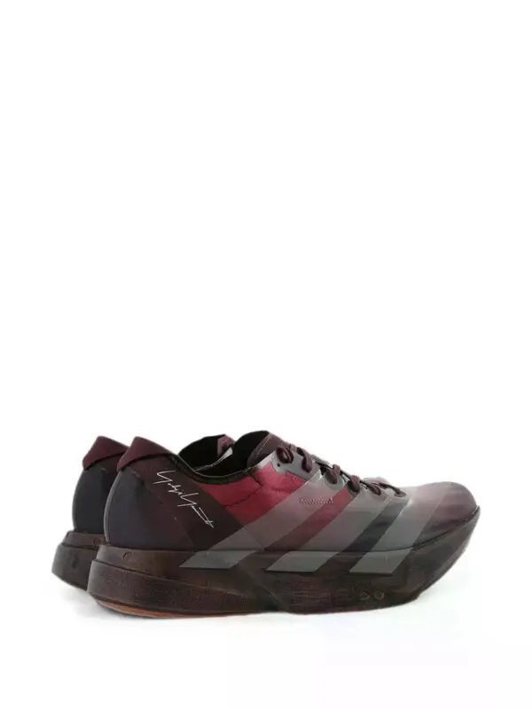 Y3 Panelled Logo-print Sneakers - Red