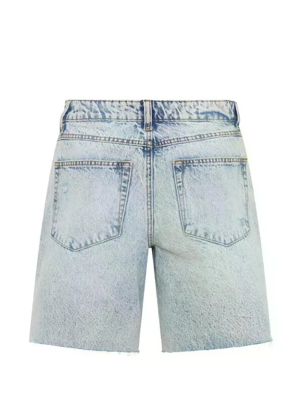ONETEASPOON Jackson Raw-cut Denim Shorts