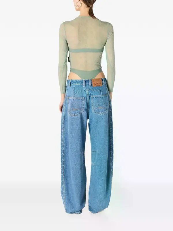MARINE SERRE Moon Diamond Jeans