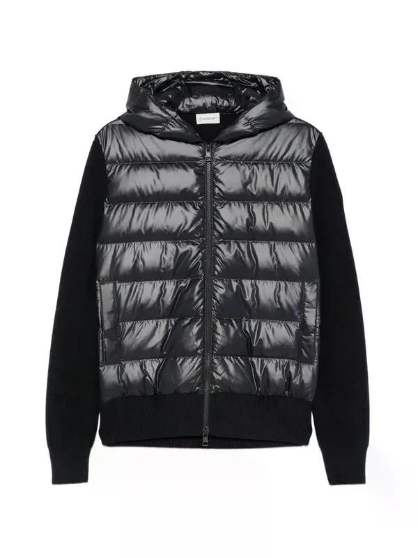 Moncler Padded Detail Hooded Jacket