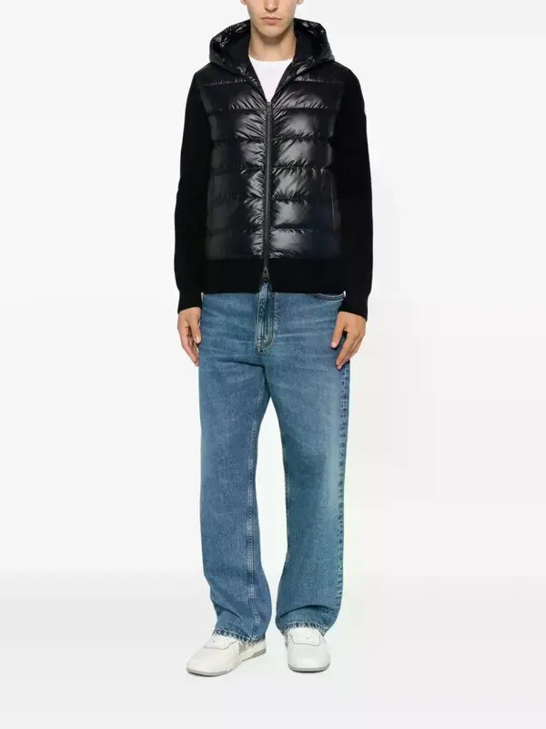 Moncler Padded Detail Hooded Jacket