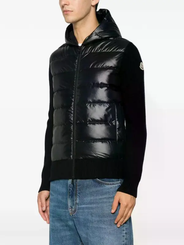 Moncler Padded Detail Hooded Jacket