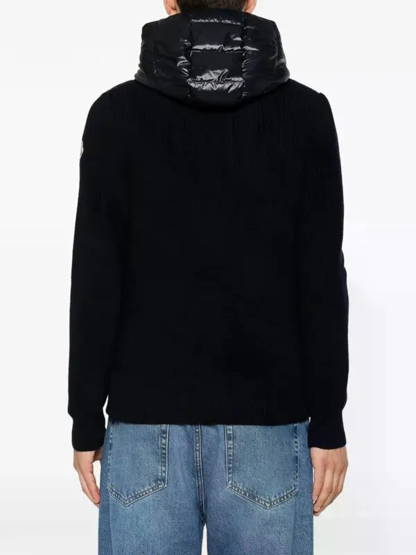 Moncler Padded Detail Hooded Jacket
